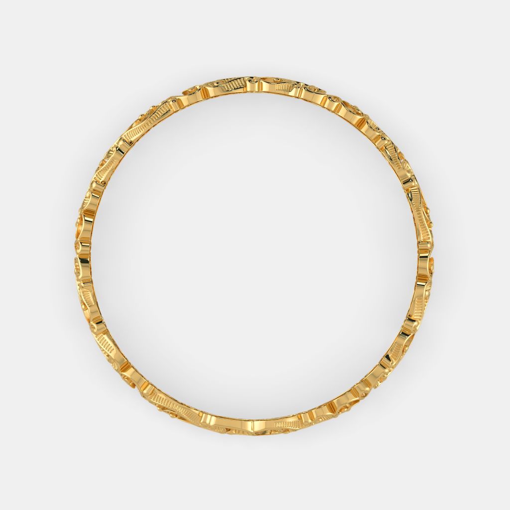 The Kamla Round Bangle | BlueStone.com