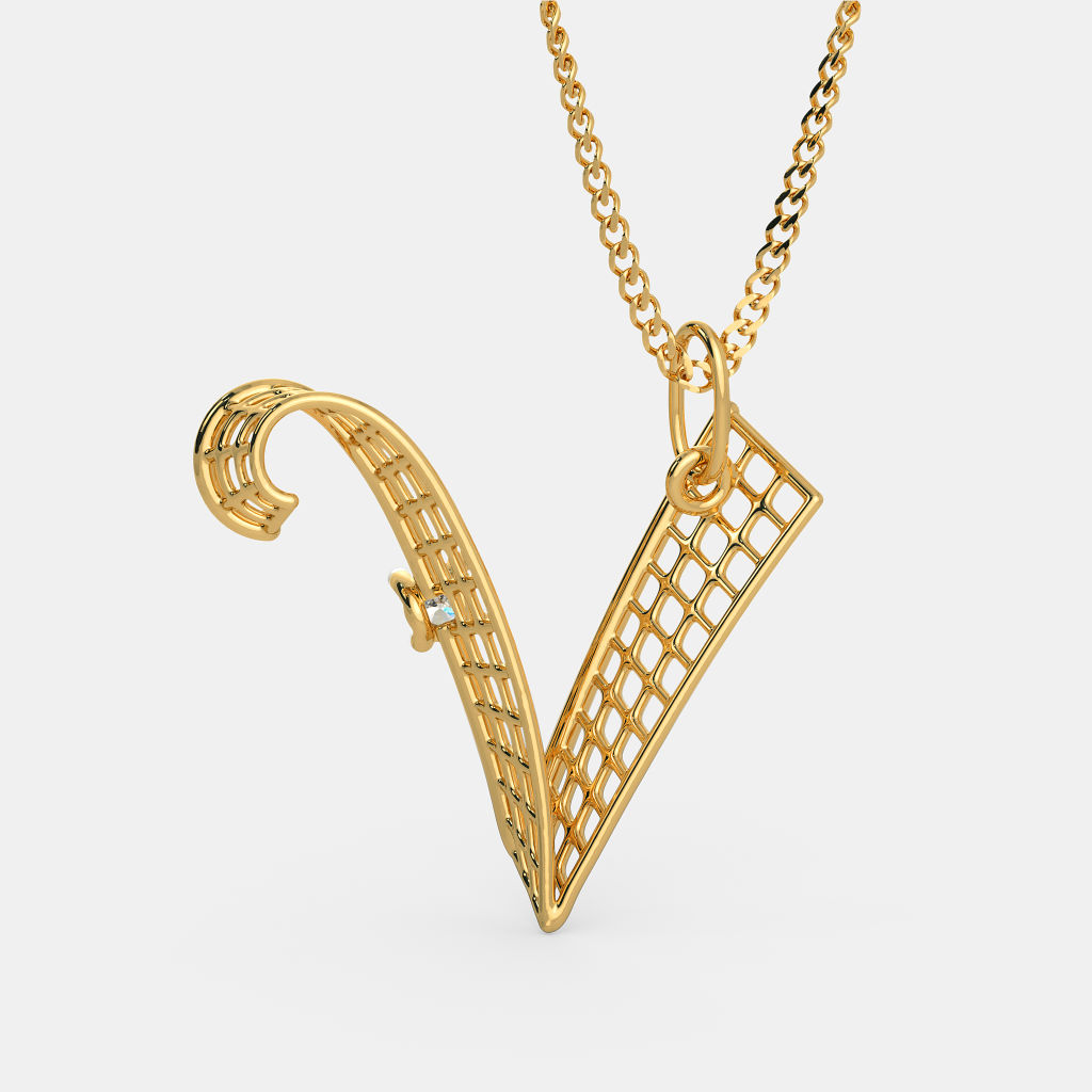 The Vibrant V Pendant | BlueStone.com